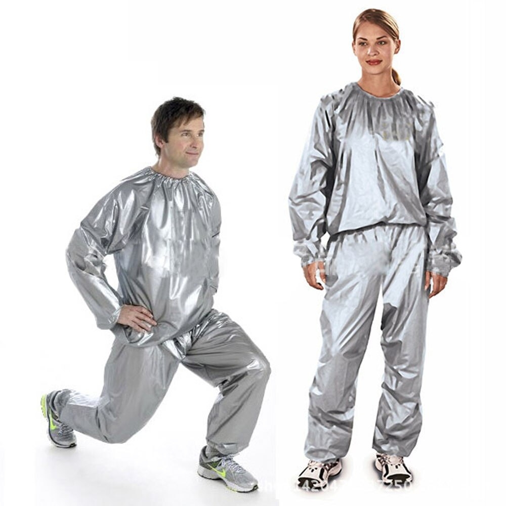 Costum de slabit Sauna Suit, unisex, care accelereaza arderea ...