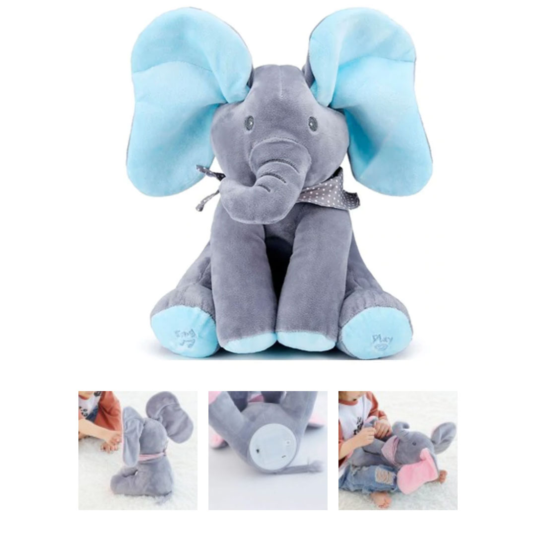 Elefantul CUCU-BAU, cea mai indragita jucarie interactiva din plus ...