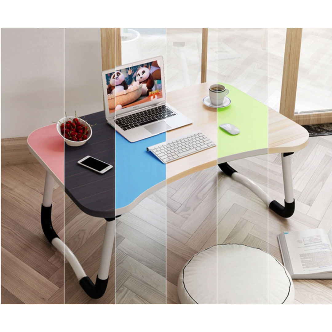 Masuta pliabila suport laptop/tableta/mic dejun/activitati copii, bej ...