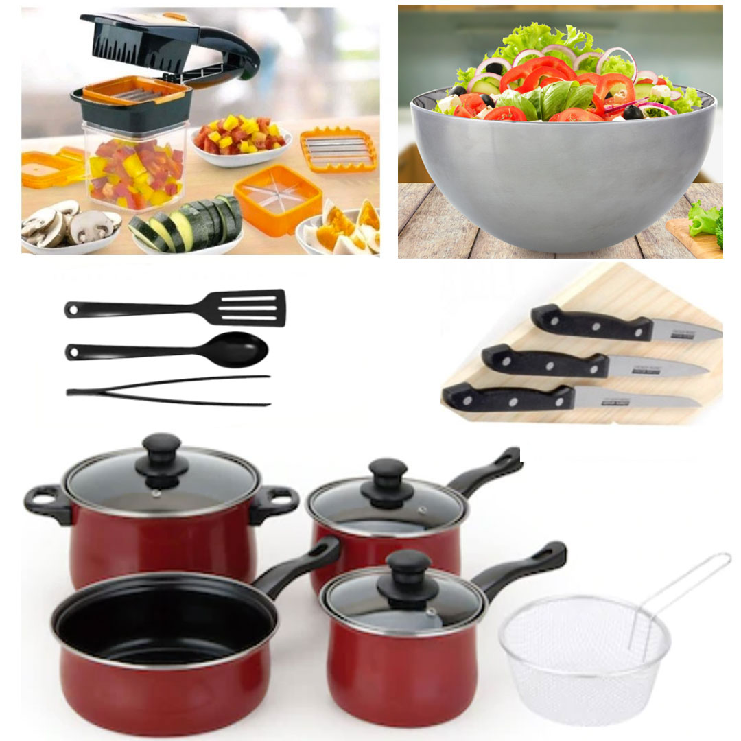 Oale Grunberg 8 Piese, Teflon, Cu Capace din Sticla Termorezistenta ...